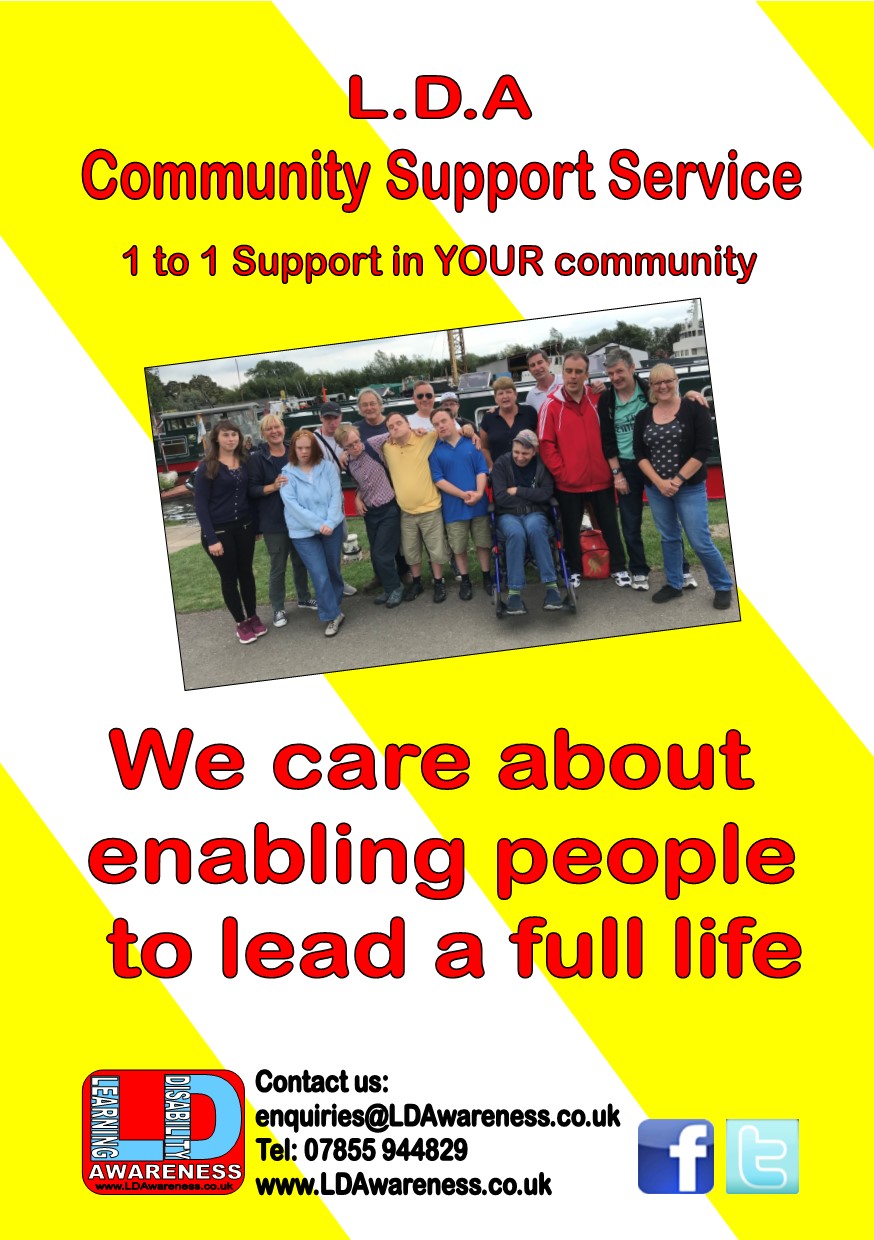 LD Awareness LTD | Learning Disability & Autism Community Support Service