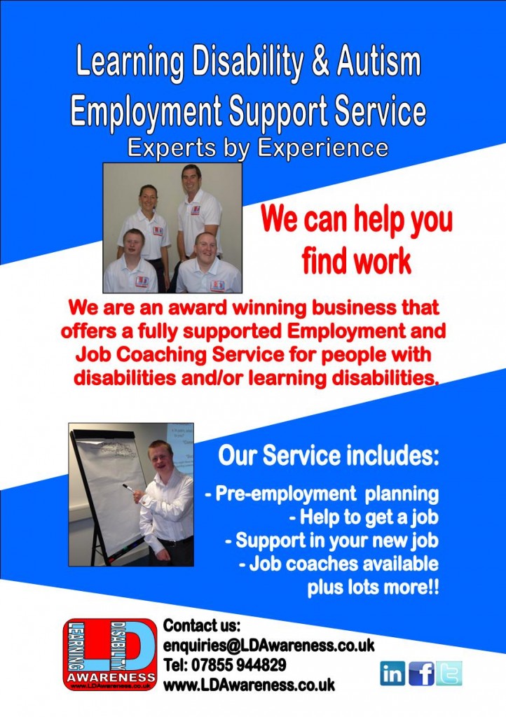 Employment & Job Coaching Support | LD Awareness LTD